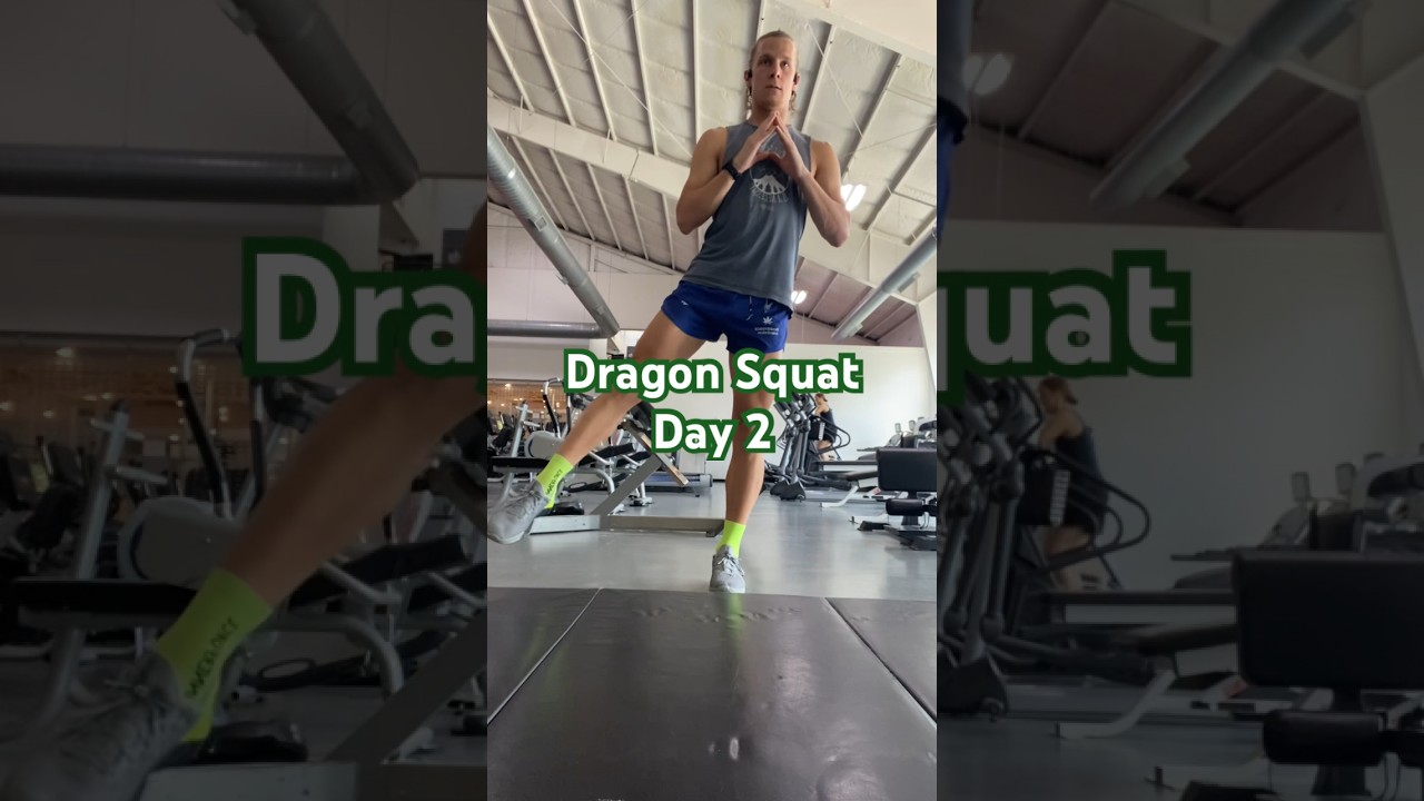 Learning Dragon Squat- Day 2 #letslearn #dragonsquat #strength - YouTube
