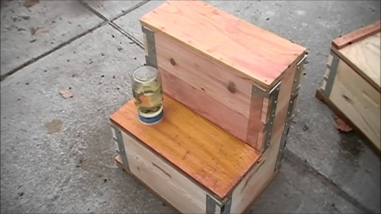 Eco Bee Box - Utah Hive - Comb Box - YouTube