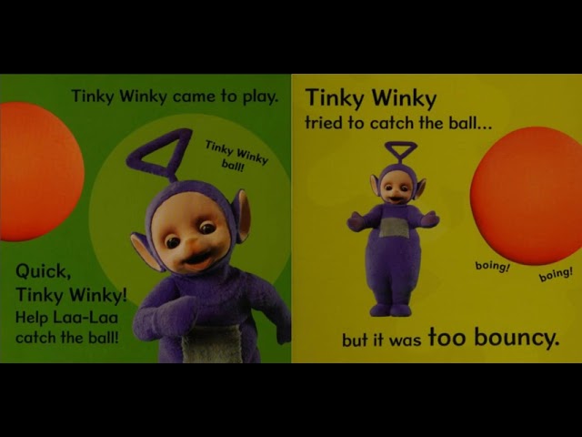 Teletubbies Laa Laa Book