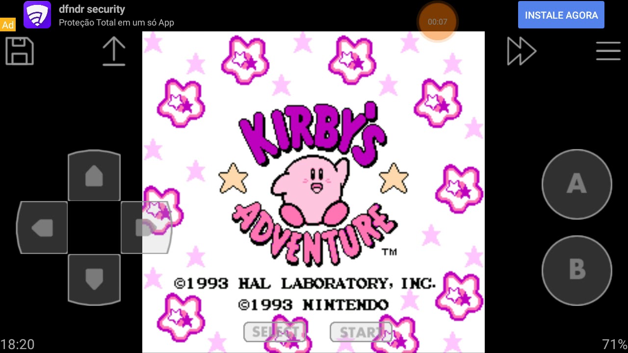 Gameplay Kirby adventure rom (NES) - YouTube