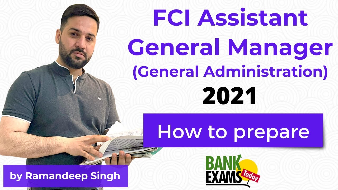 FCI Assistant General Manager(General Administration) 2021 ...