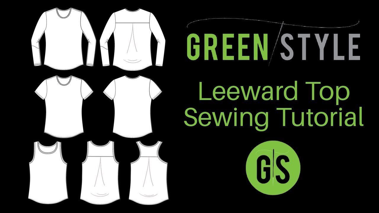 Leeward Top Sew Along - YouTube