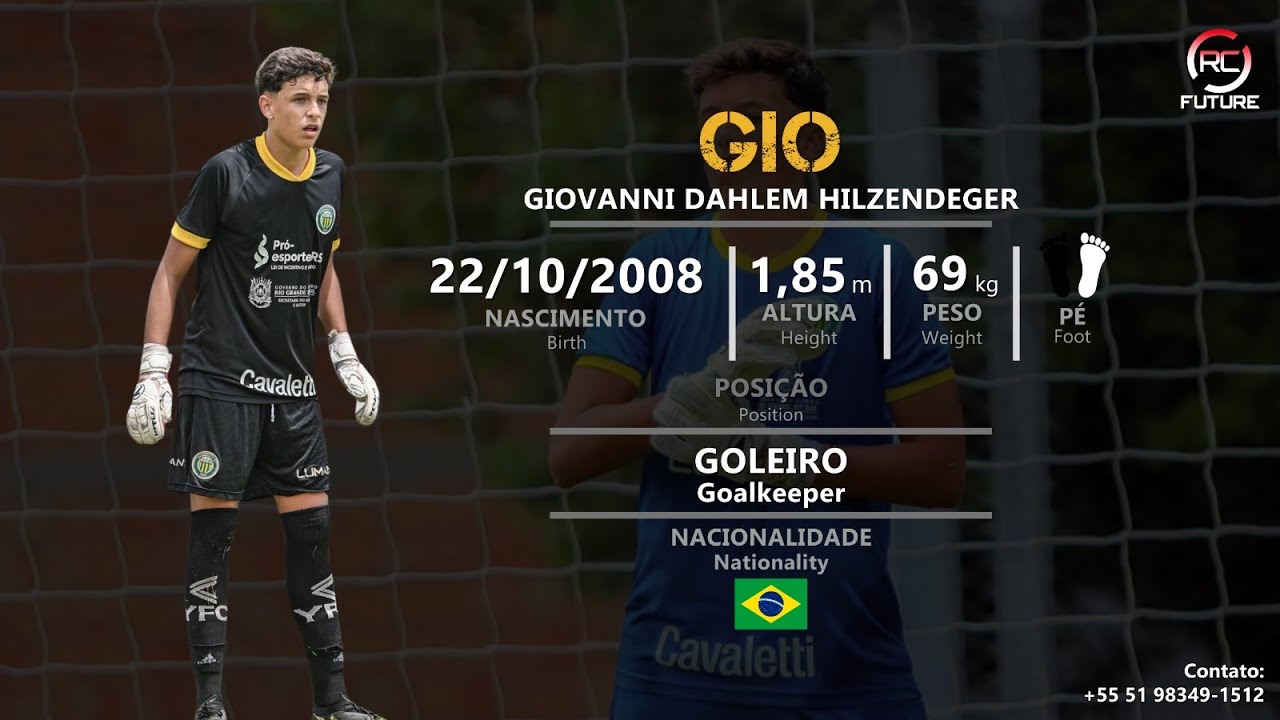 Gio - Goleiro (Goalkeeper) - 2008 (2025) - YouTube