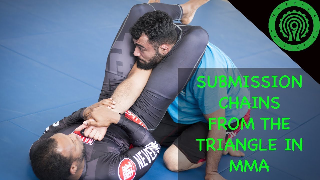 MMA Submissions Transitioning from the Triangle Tutorial - YouTube