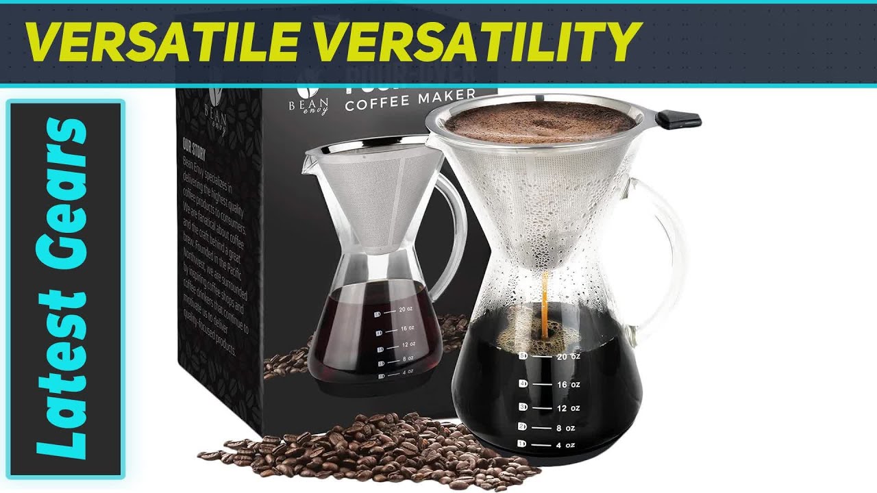 Bean Envy Pour Over Coffee Maker - The Ultimate Brewing Experience for ...
