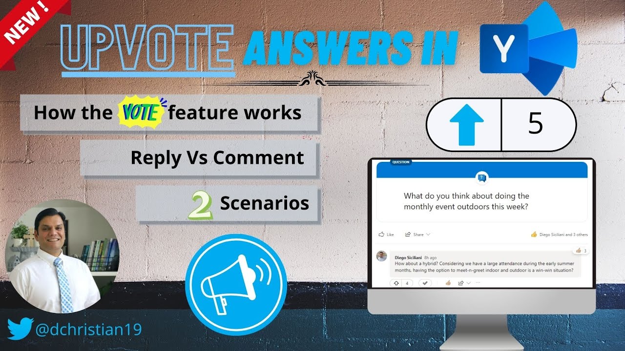 Upvote Answers in Yammer - YouTube