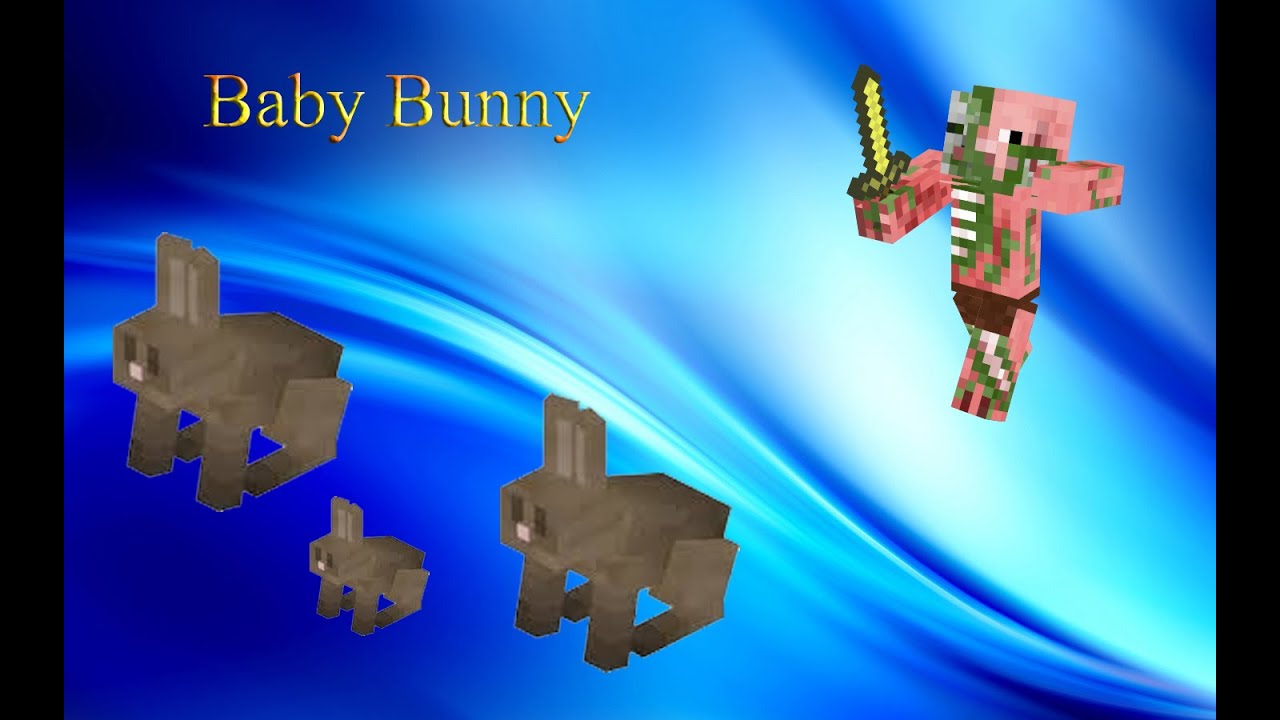 Minecraft PC Survival - Baby Bunnies (16) - YouTube