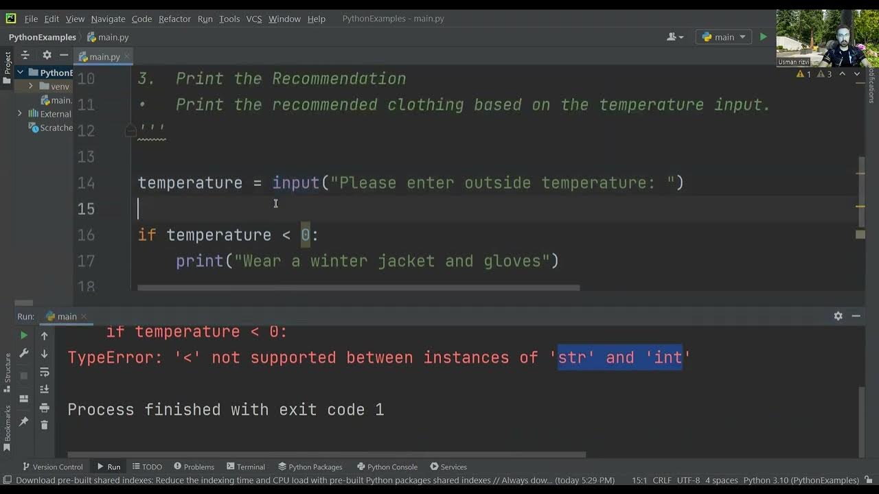 If Else Practice Asssignment | Python - YouTube