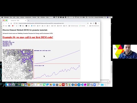 Discrete Element Method (DEM) for granular materials - YouTube