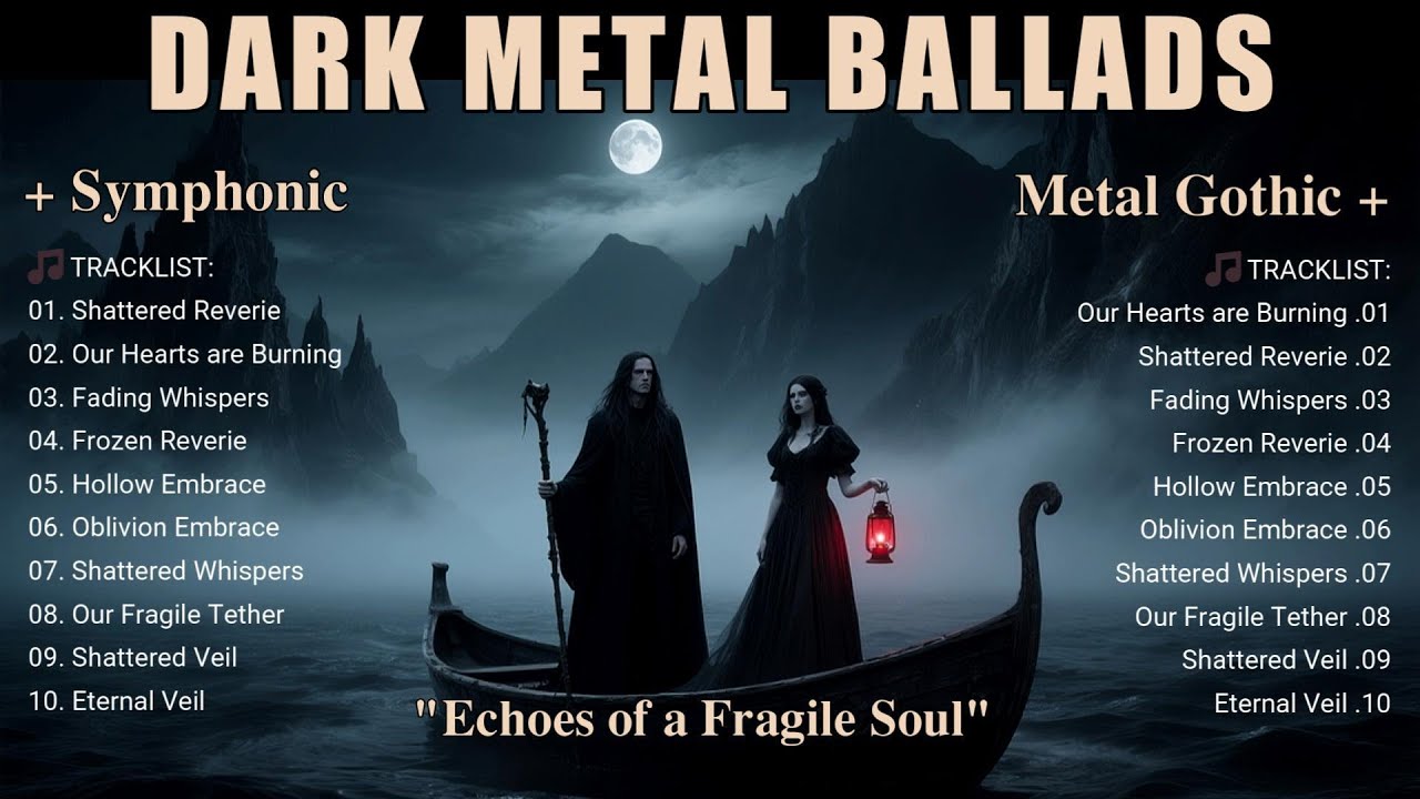 🔥 Dark Metal Ballads — Echoes of a Fragile Soul | Symphonic Gothic Rock ...