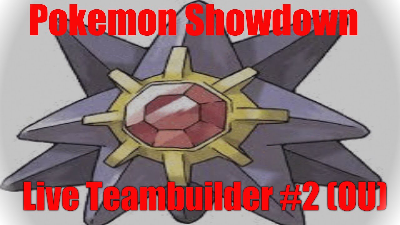 Pokemon Showdown Teambuilder #2 OU - YouTube