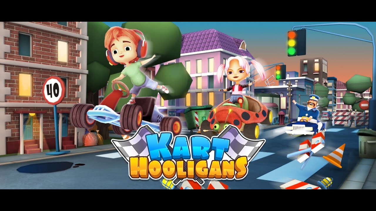 Промо игры Kart Hooligans - YouTube