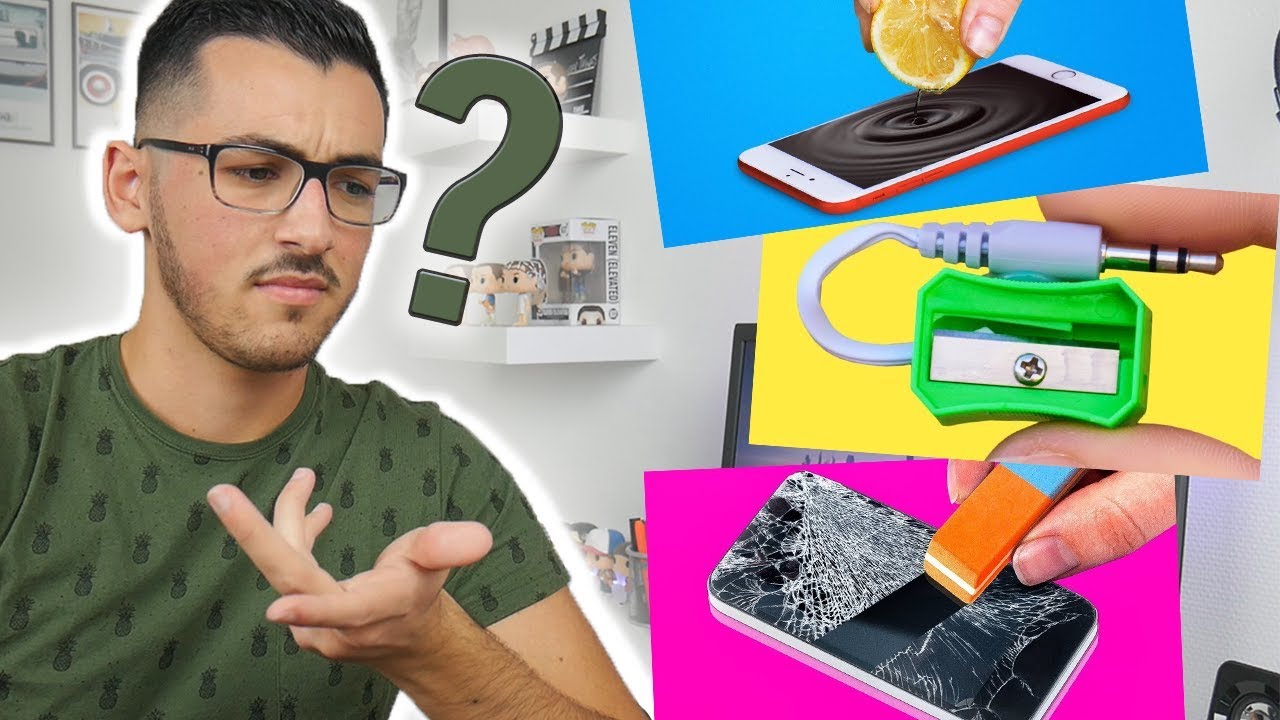 LES PIRES ASTUCES TECH DE YOUTUBE ! 😅 - YouTube