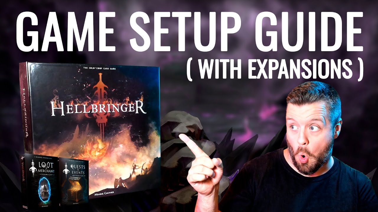 Hellbringer - Game Setup Guide (With expansions) - YouTube