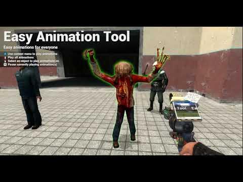 como hacer animaciones en garrys mod - YouTube