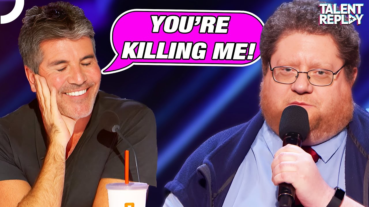 Nervous ‘AGT’ comedian turns anxiety into laughs and wins over Simon ...