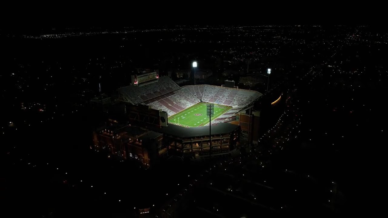 University of Oklahoma - Techline Sports Lighting LED Action Lighting ...