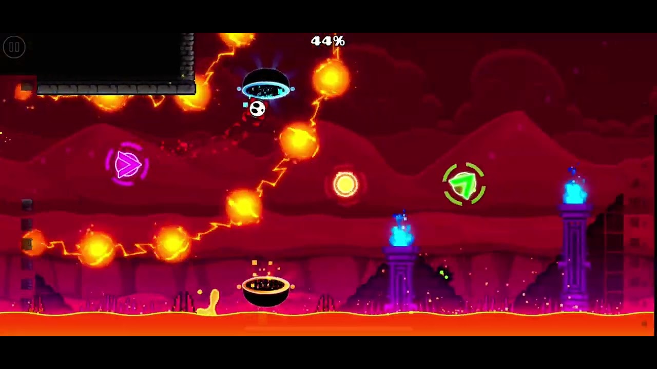 Dash level 22 in Geometry Dash - YouTube