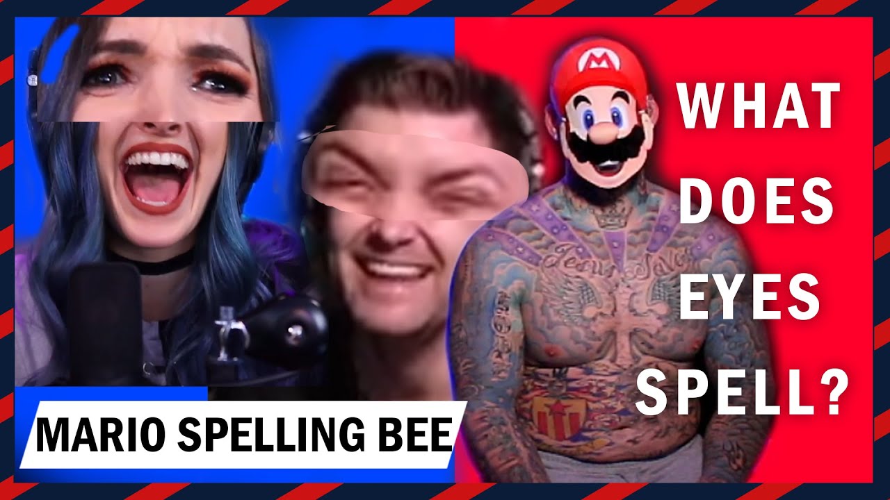 What does E Y E S spell? Super Mario BRO Spelling Bee - YouTube