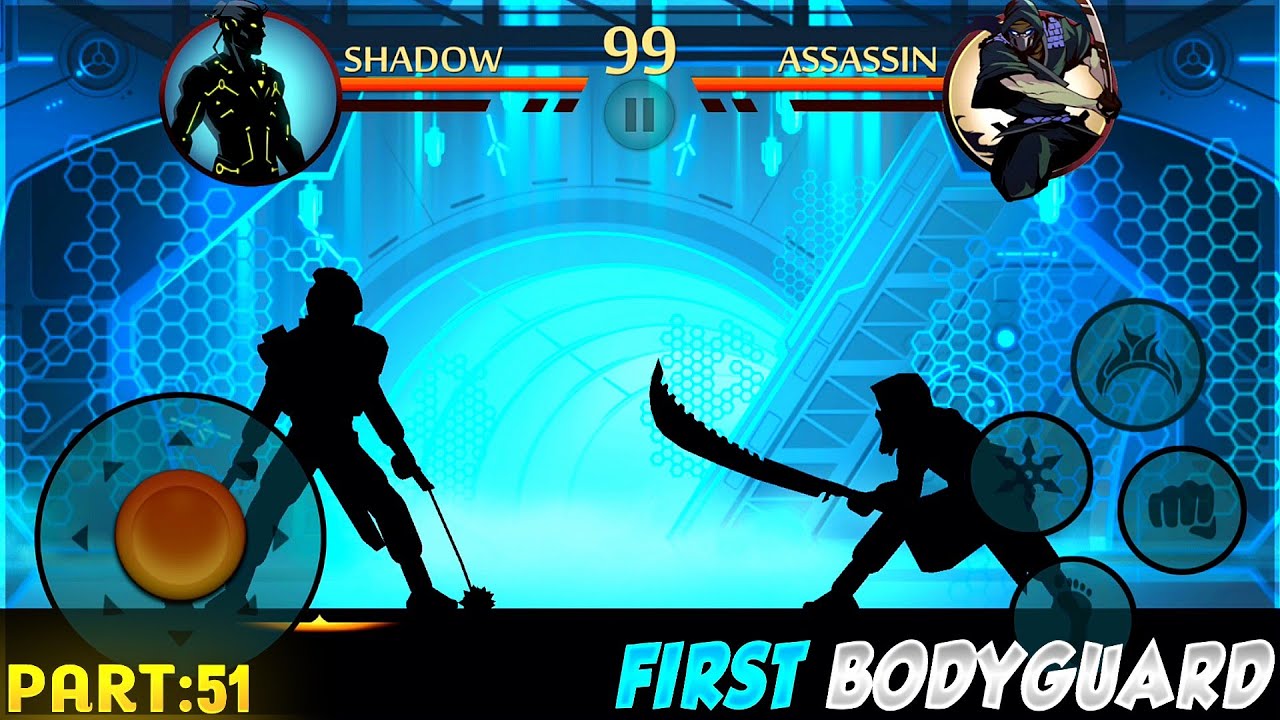 SHADOW VS ASSASSIN - TITAN's 1st BODYGUARD || SHADOW FIGHT 2 || PART:51 ...