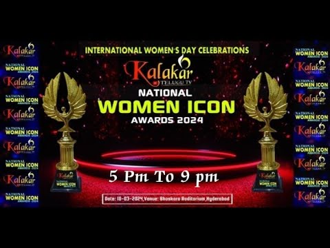 International Womens Day Celebrations ll National Women Icon Awards ...