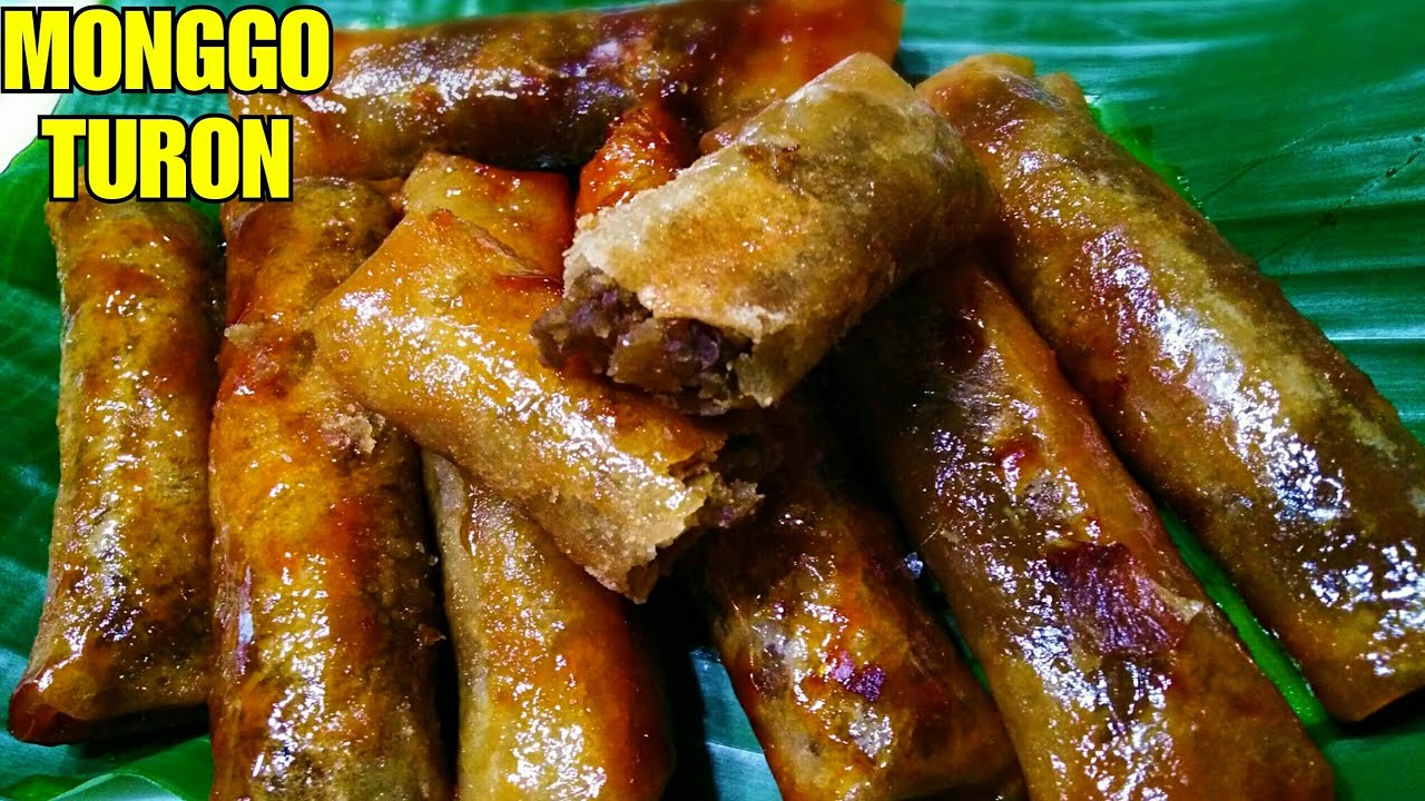 TURON MONGGO💓 Swak PANGBUSINESS | Turon with Monggo filling - YouTube