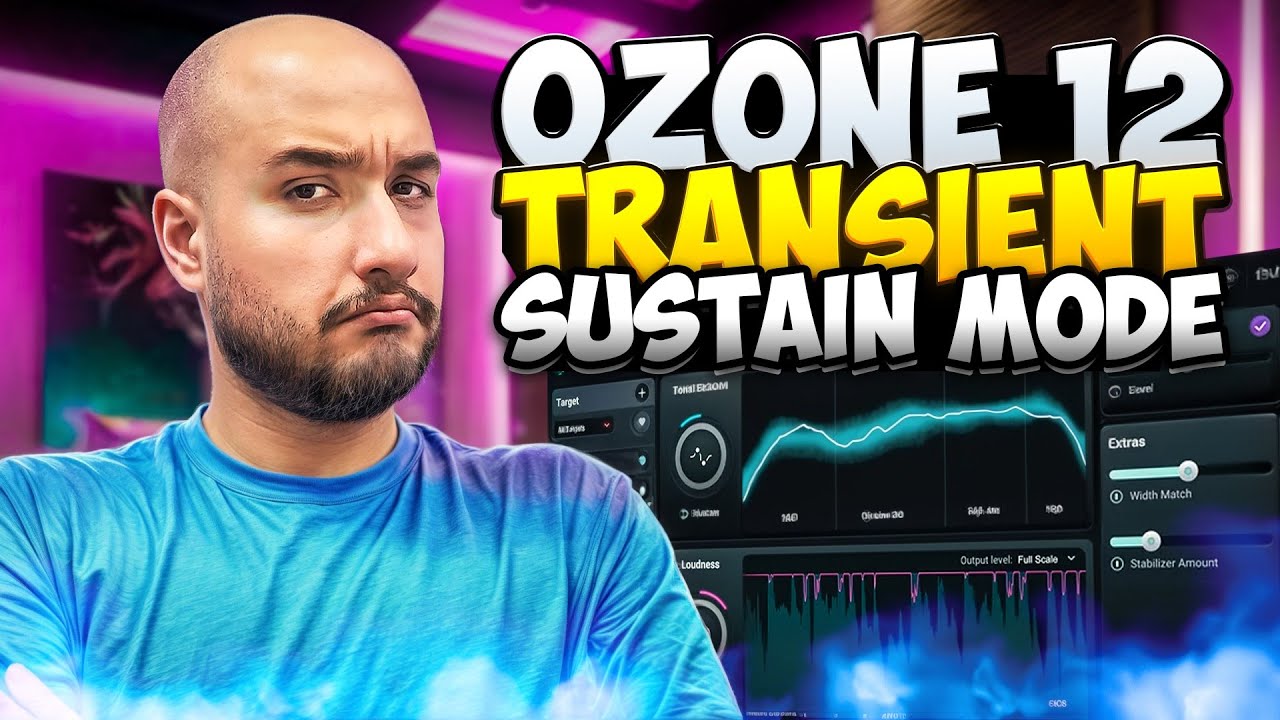 آموزش اوزون 12 ( Izotope Ozone 12 Transient\Sustain ) - YouTube