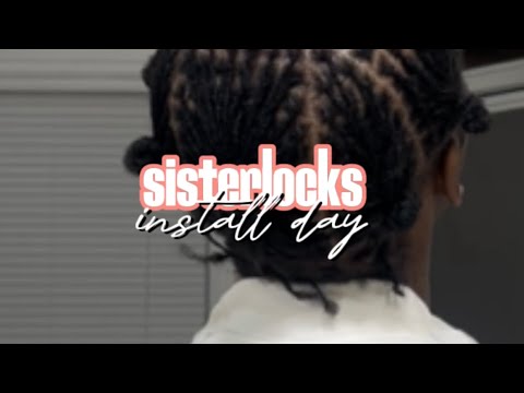 Sisterlocks Install On Fine 4c Hair - YouTube