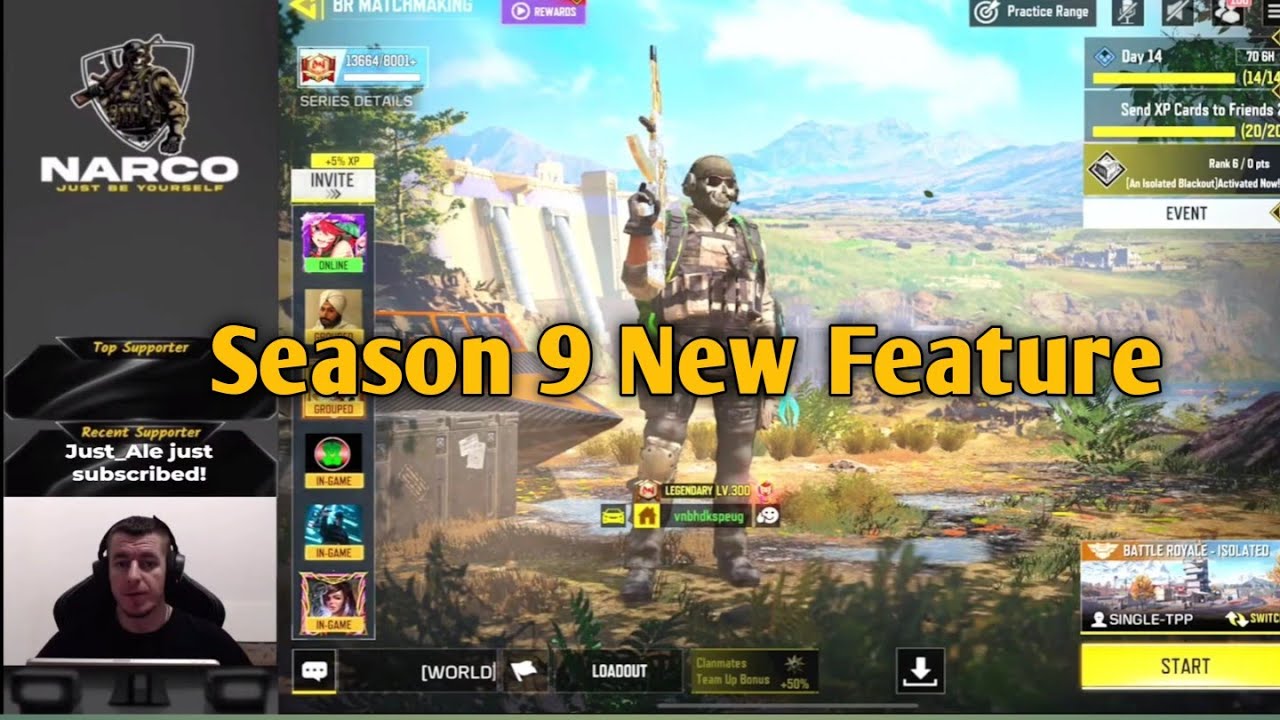 CoD Narco Reaction On New Feature Update In Season 9 Call Of Duty ...