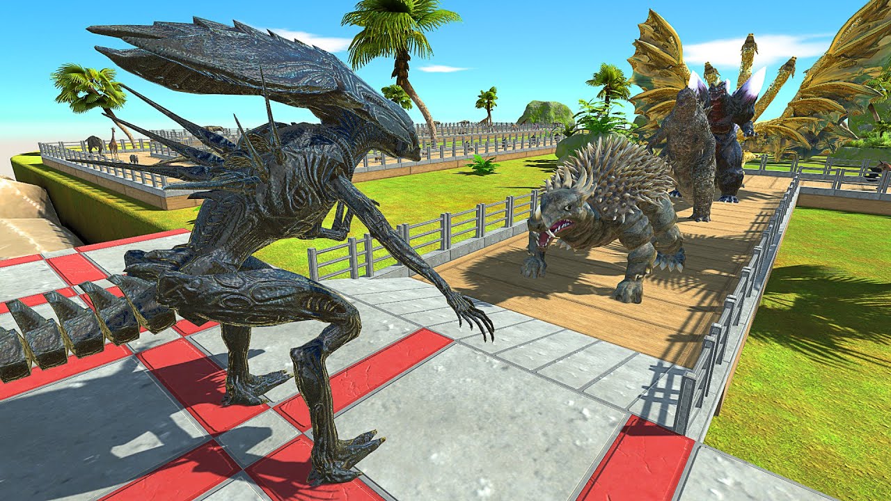 NEW UNIT | XENOMORPH OASIS DEATH RUN - Animal Revolt Battle Simulator ...
