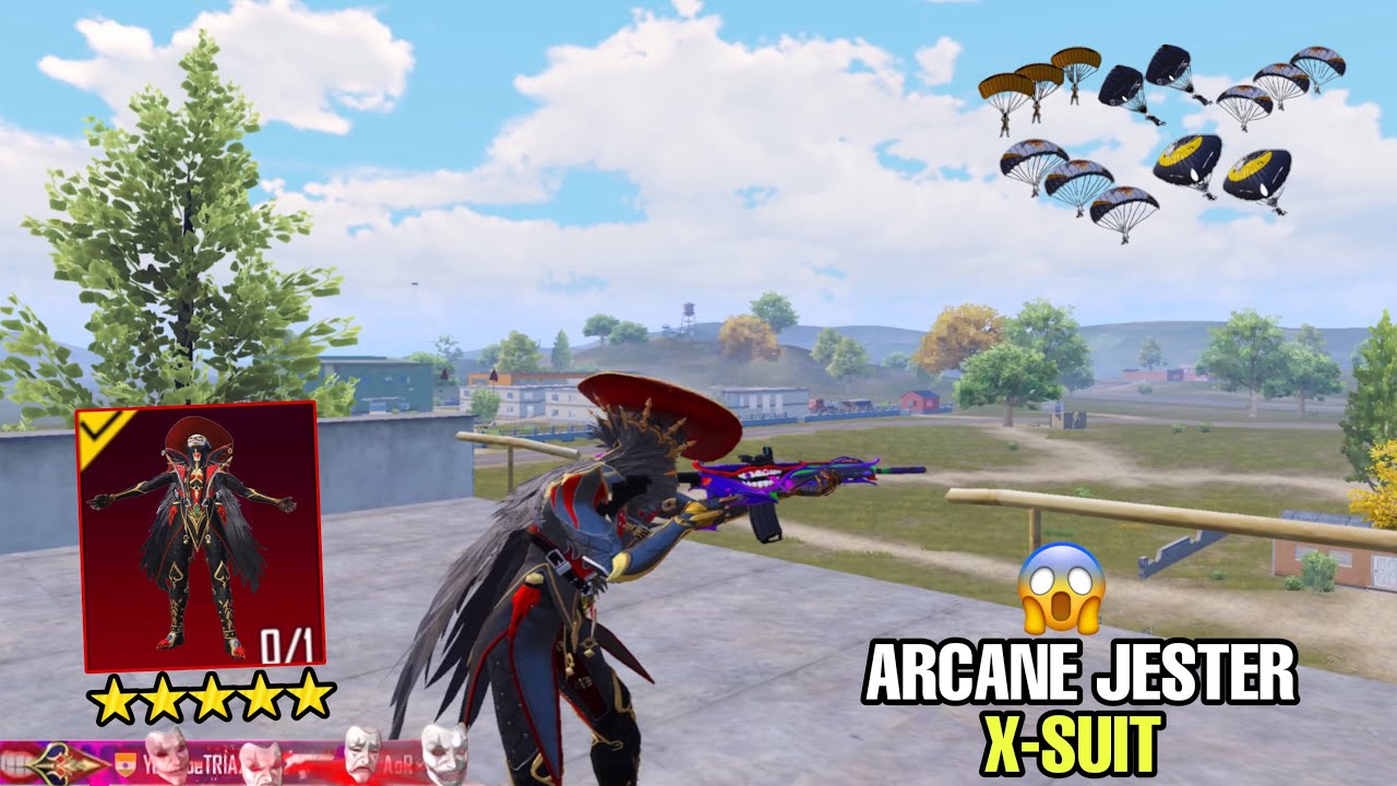 I PLAYED with MAX ARCANE JESTER X-SUIT😈PUBG MOBILE - YouTube