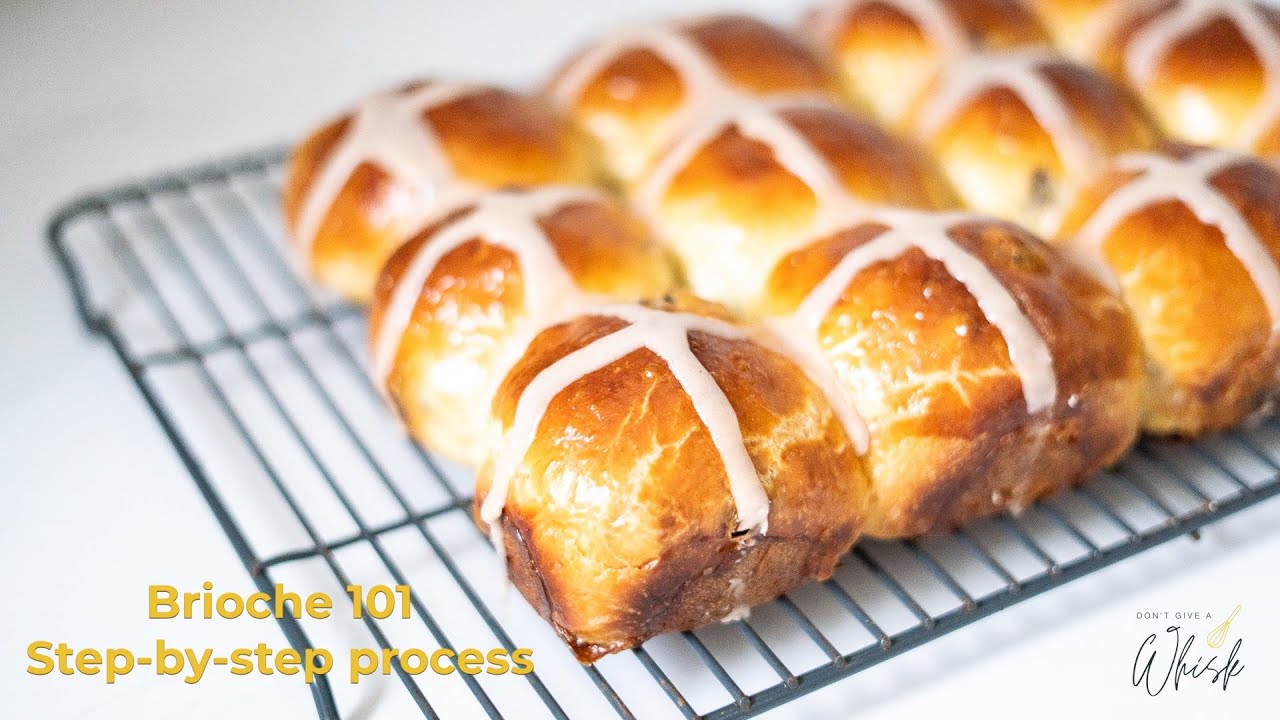 Brioche Basics: Step-by-Step | Slightly Late Hot Cross Buns - YouTube