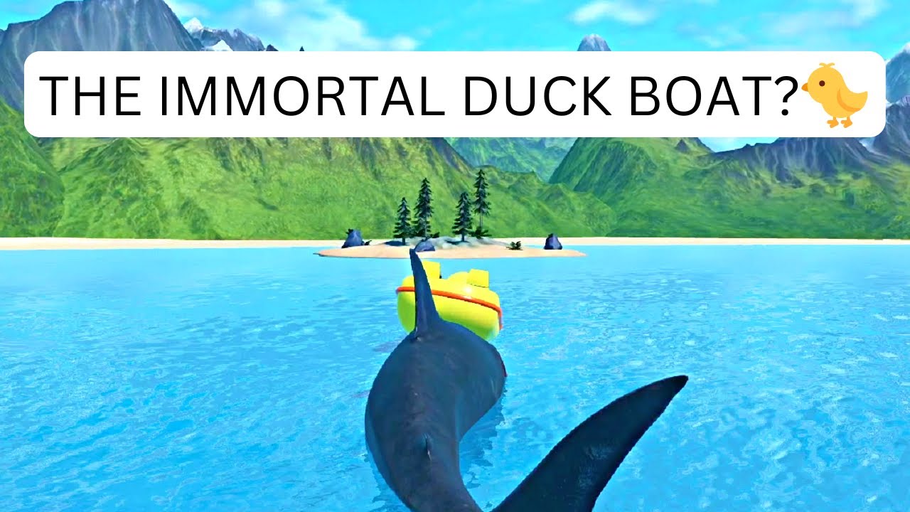 CuriousJin VS The Shark | ROBLOX SharkBite 2 - YouTube