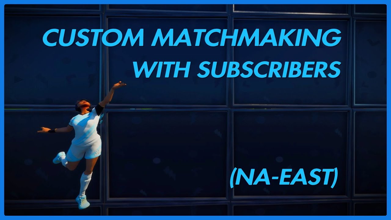 FORTNITE CUSTOM MATCHMAKING WITH SUBSCRIBERS! | (USE CODE PADAW8N ...