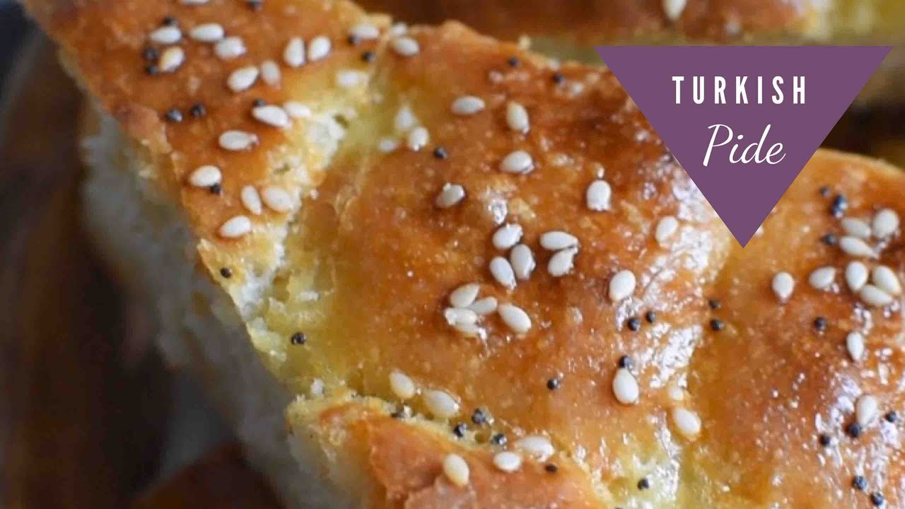 Turkish Pide I Flat Bread Recipe I خبز - YouTube
