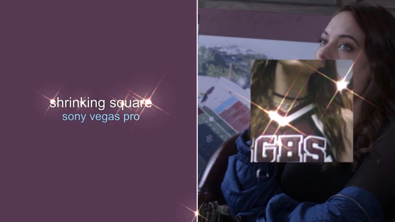 shrinking square - vegas pro tutorial - YouTube