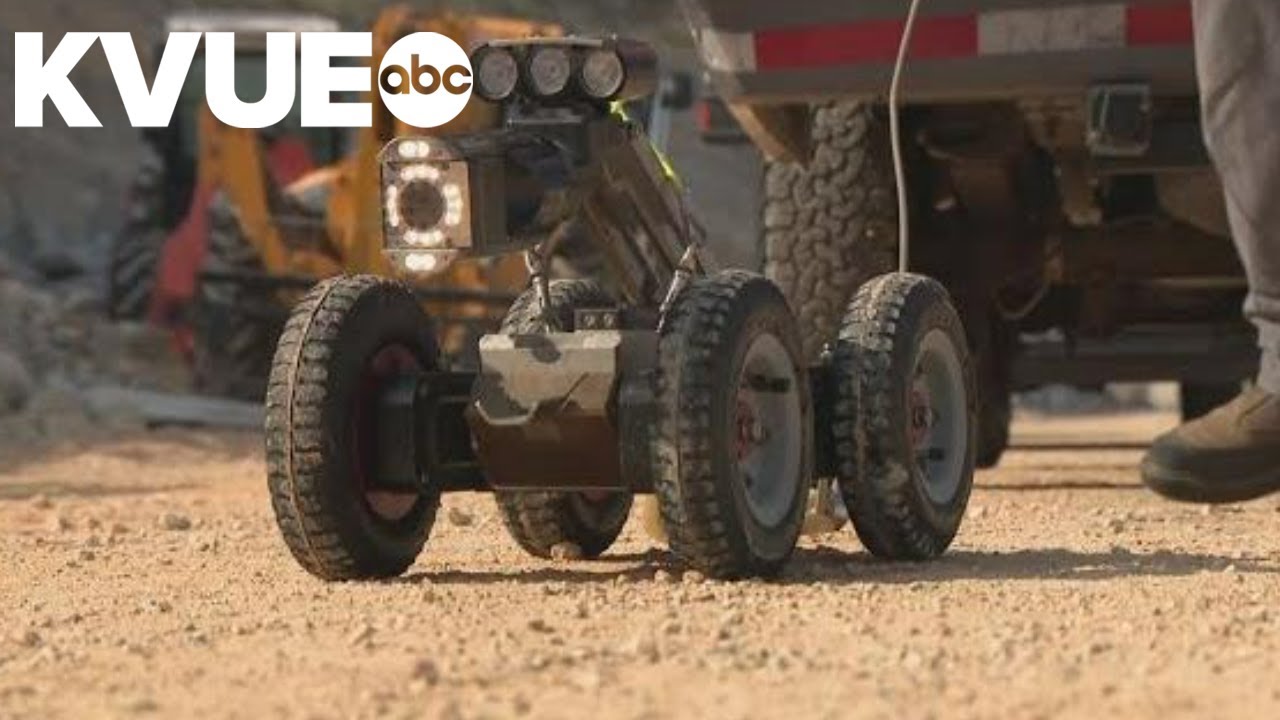 Meet the TxDOT robot 'dog' used to inspect storm drains - YouTube