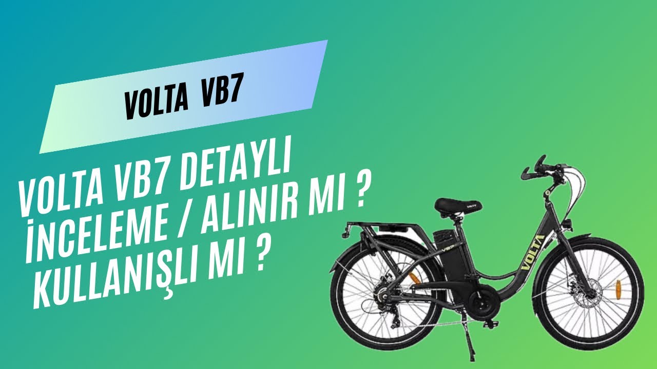 #volta VB7 #elektriklibisiklet kullanışlı mı ? #a101aldınaldın - YouTube