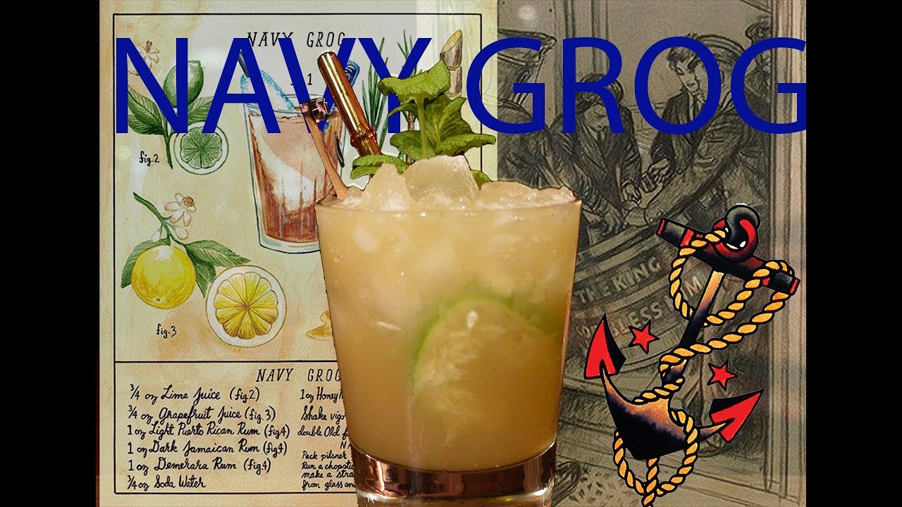 Navy Grog - Classic Tiki with Incredible Rums - YouTube
