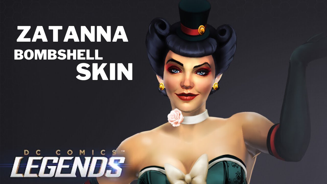 DC Legends: Bombshell Zatanna [Showcase] - YouTube