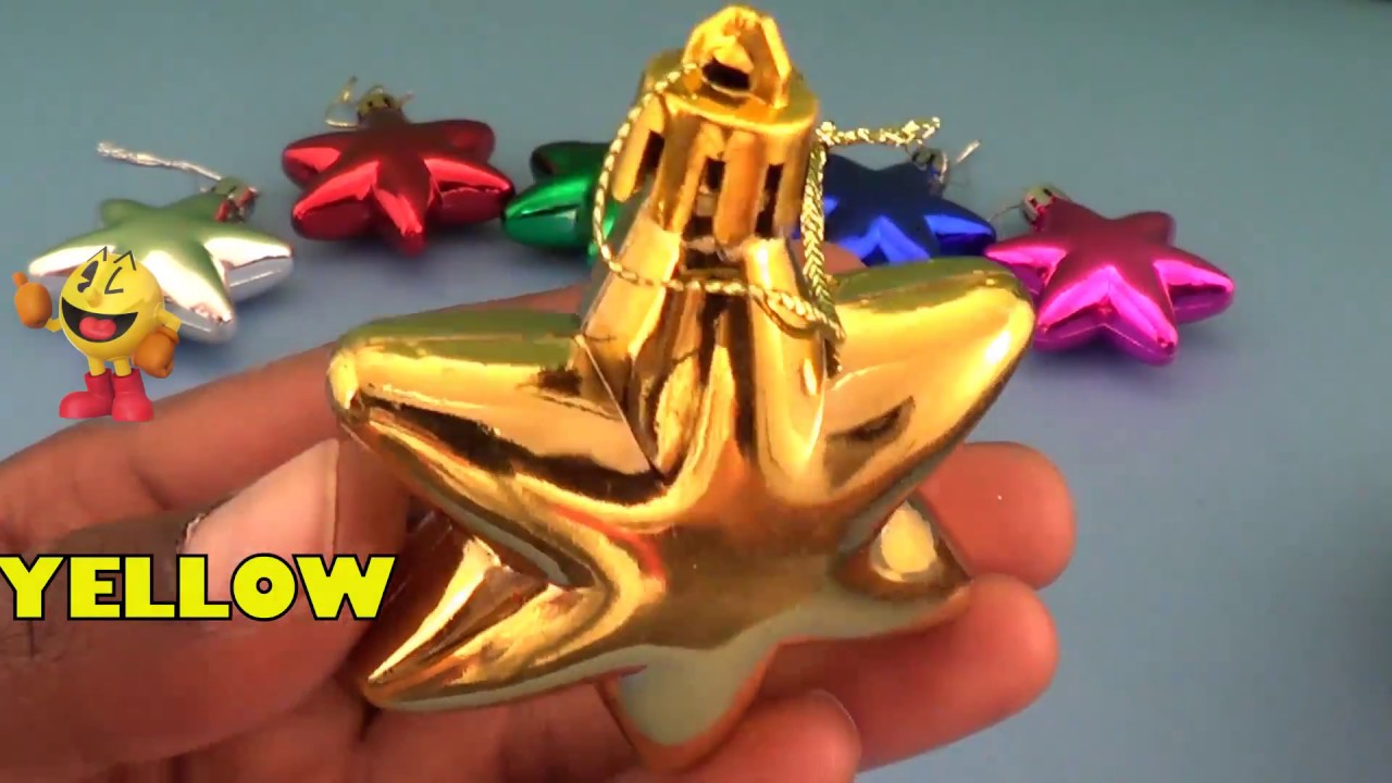 Baby Star Colors for Children to Learn Colors with Christmas Stars ...