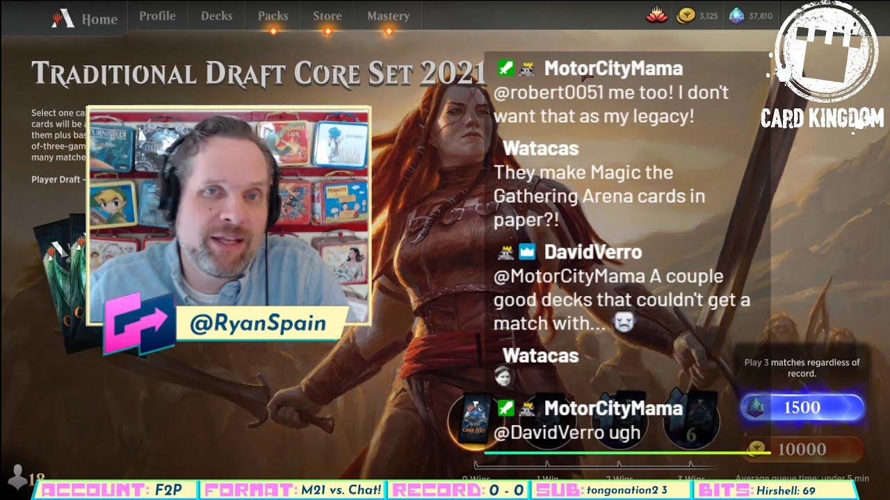 Core Set 2021 Draft - "Heart of the Matter" (M21 Traditional) - YouTube