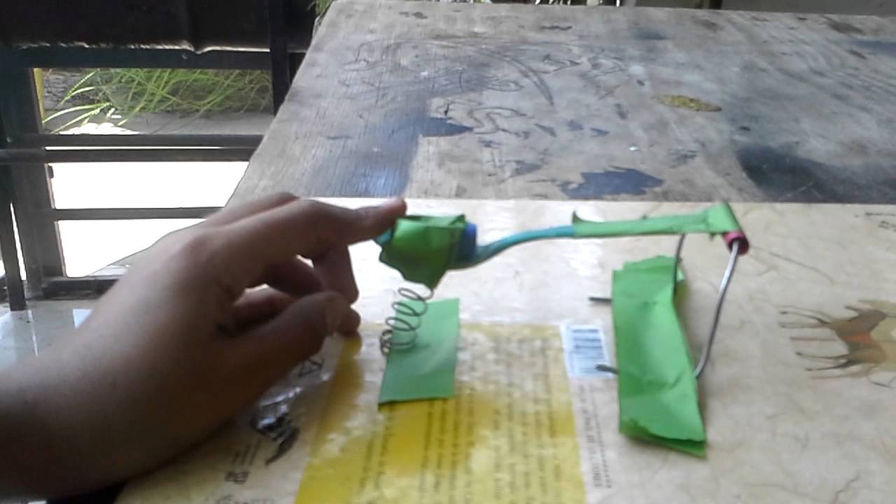 Como hacer una catapulta casera - YouTube