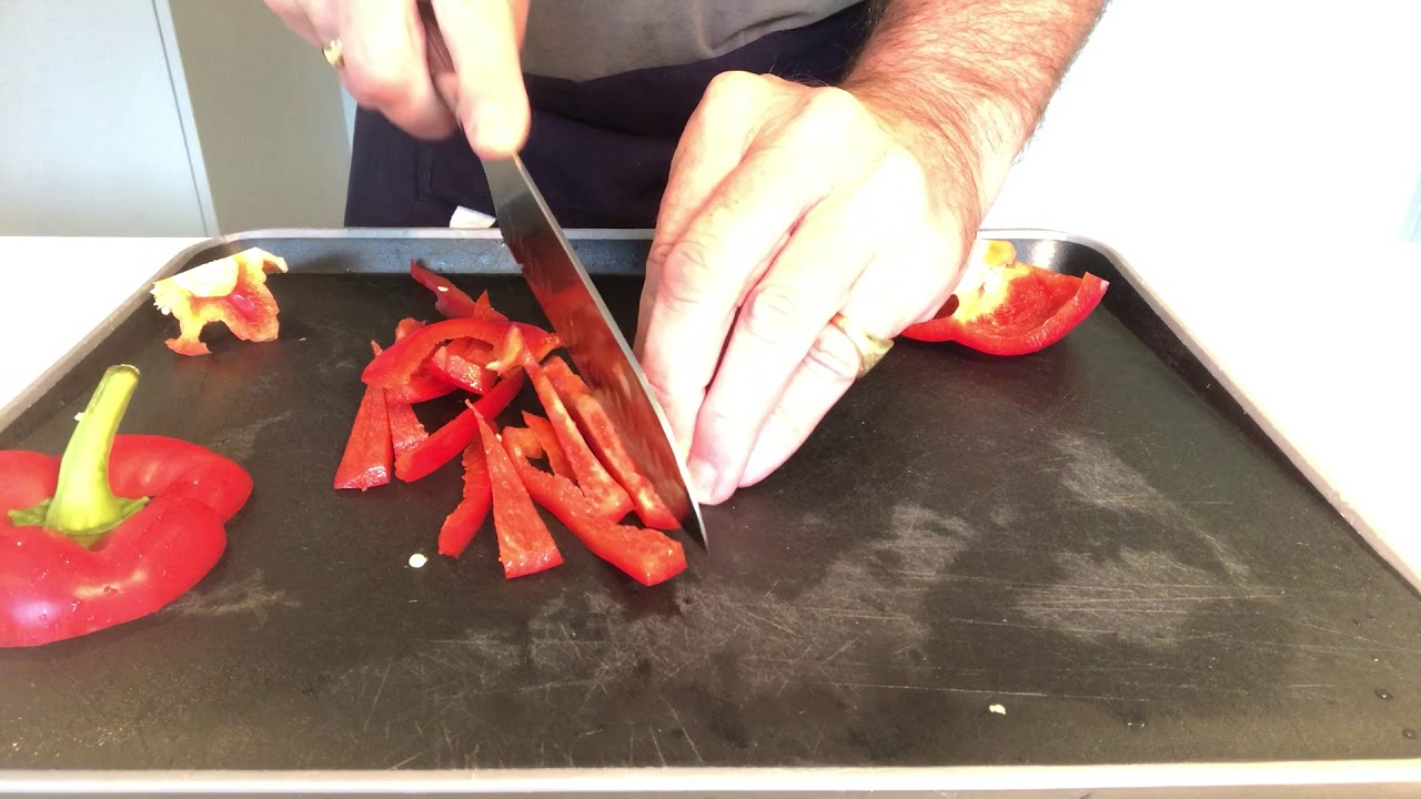 HOW TO...Prepare Peppers - YouTube
