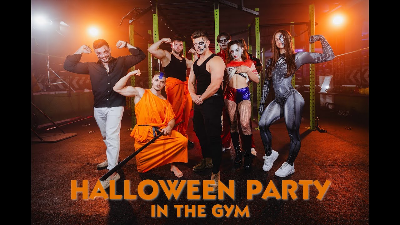 Halloween PARTY in the GYM with BULLETPROOF and WORLD CHAMPIONS ...