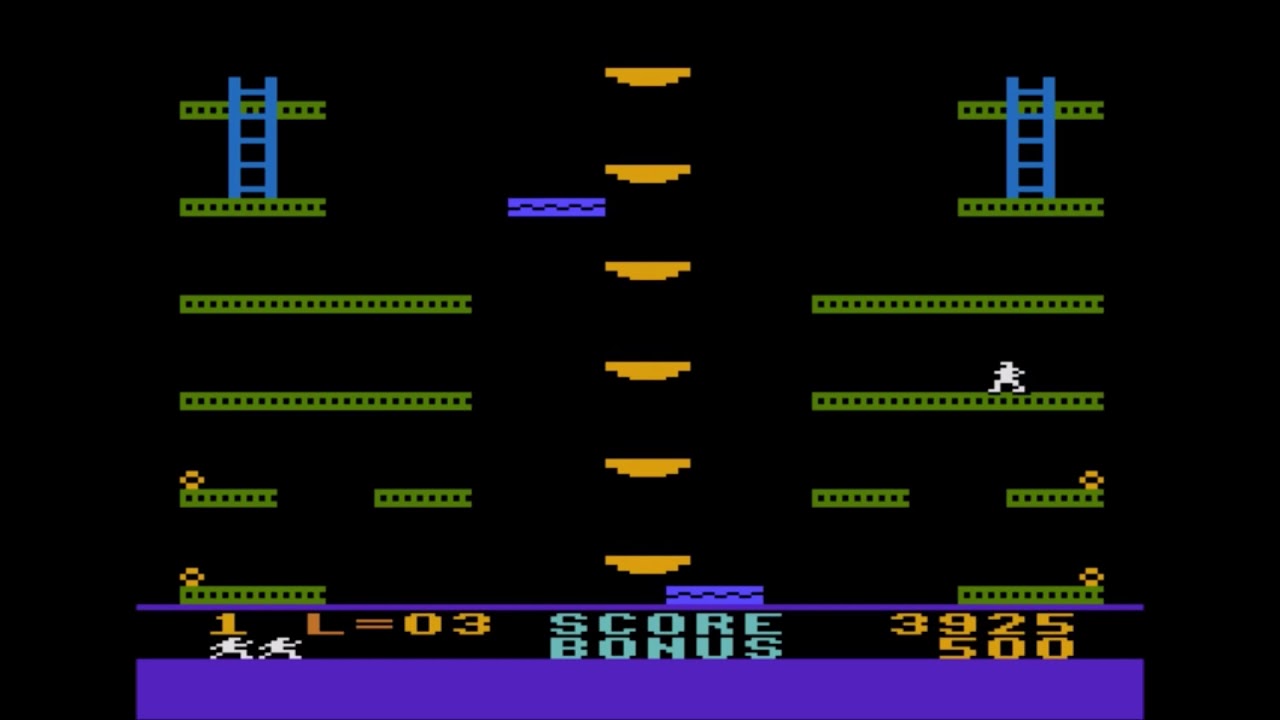 ATARI veteran: JUMPMAN JUNIOR (ATARI 800 XE/XL game) - YouTube