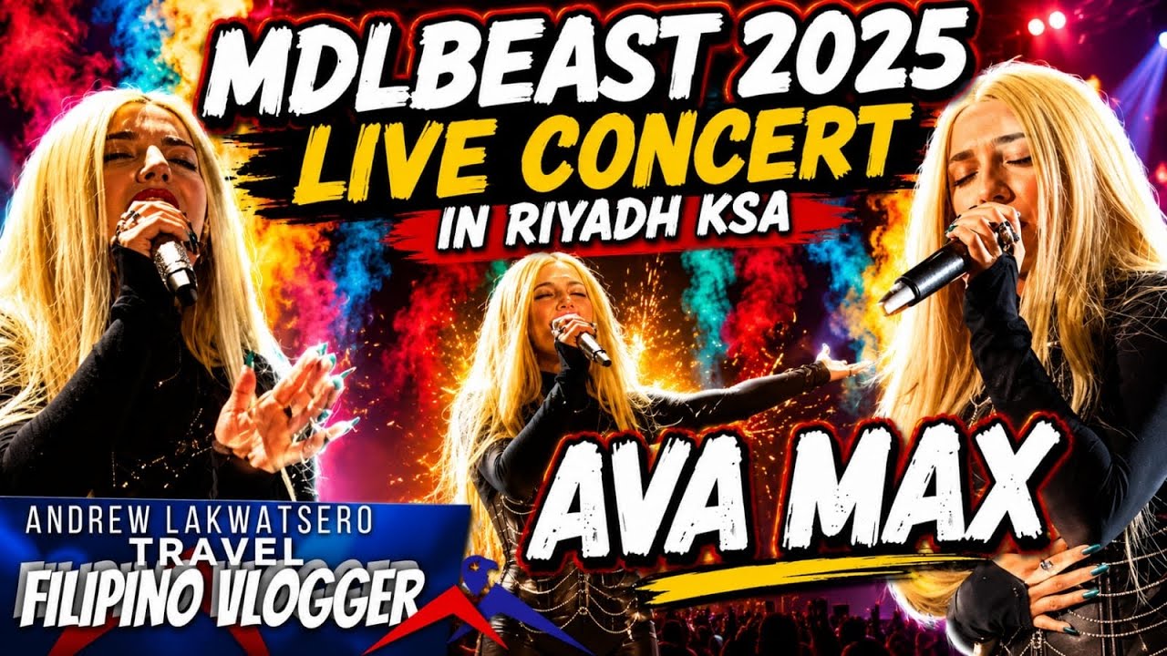 AVA MAX- LIVE FULL CONCERT PERFORMANCE IN MDLBEAST SOUNDSTORM 2025 ...