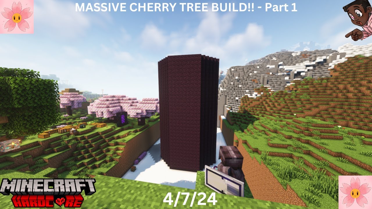 Starting the MASSIVE Cherry Tree Build! Streamed 4/7/24 - YouTube
