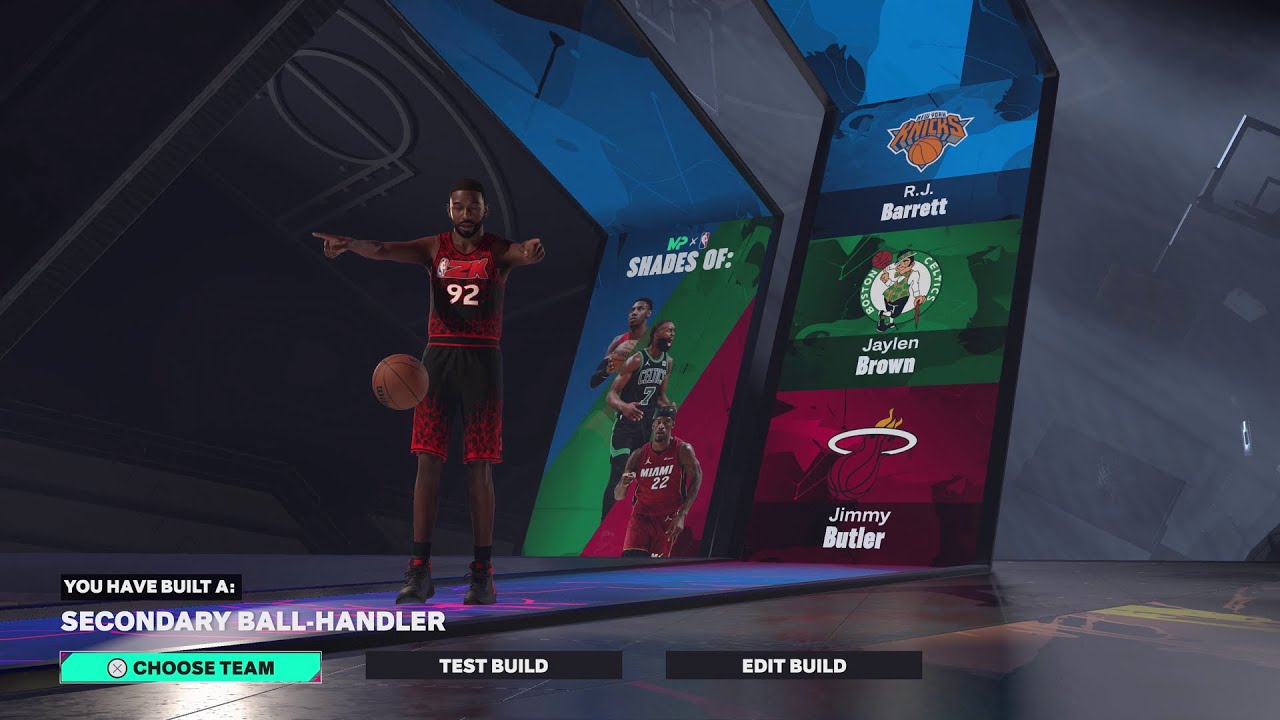 NBA 2K25 RARE BUILDS - SECONDARY BALL-HANDLER - YouTube