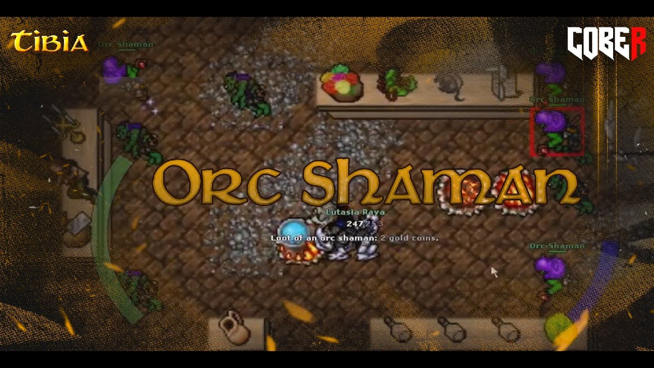 Lot 10/10 | Orc Shaman | #tibia #profit - YouTube